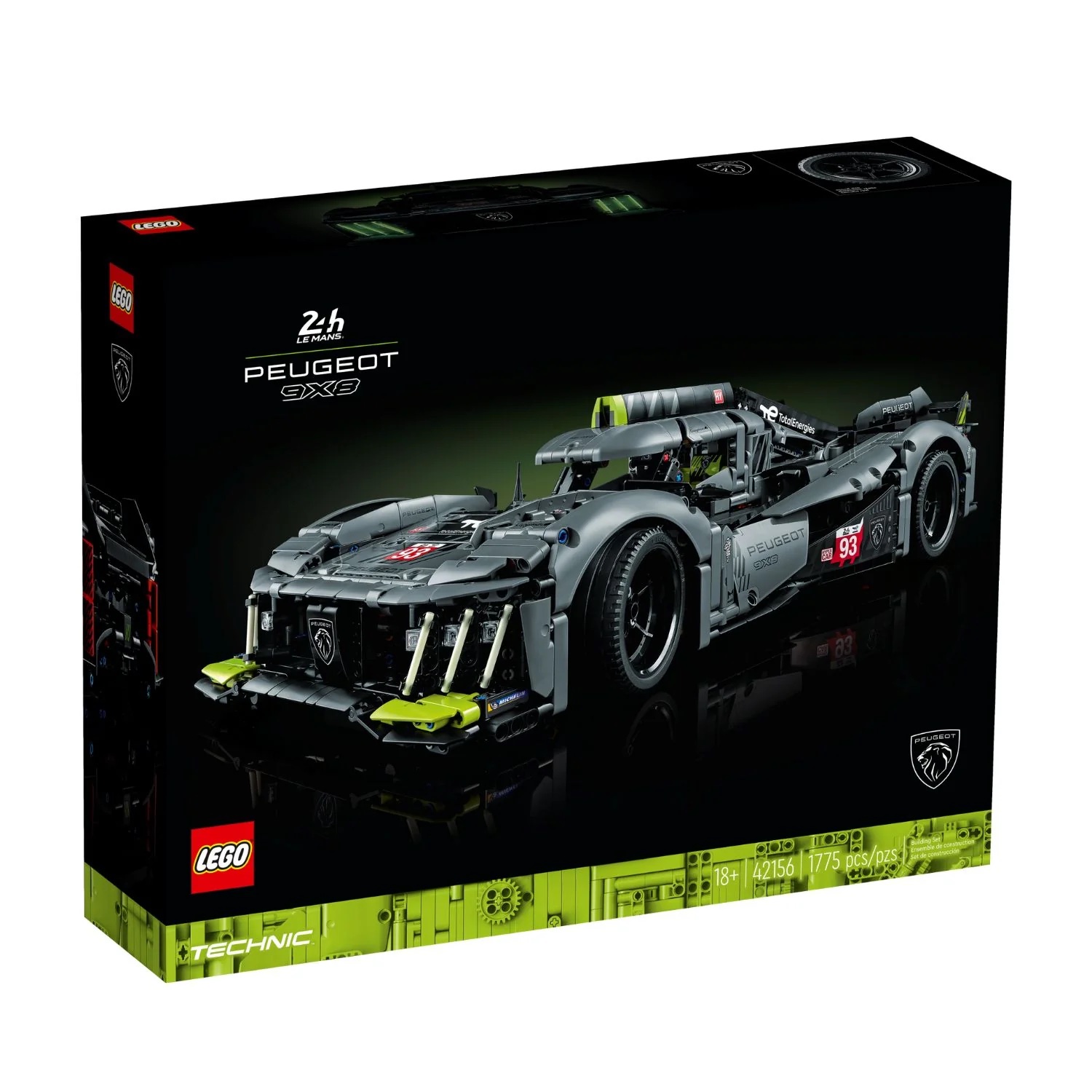 LEGO Technic PEUGEOT Hybrid Hypercar Release Date 42156