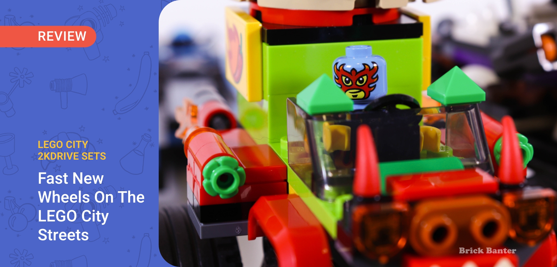 A Closer Look At The LEGO City 2kDrive Set Arriving In August