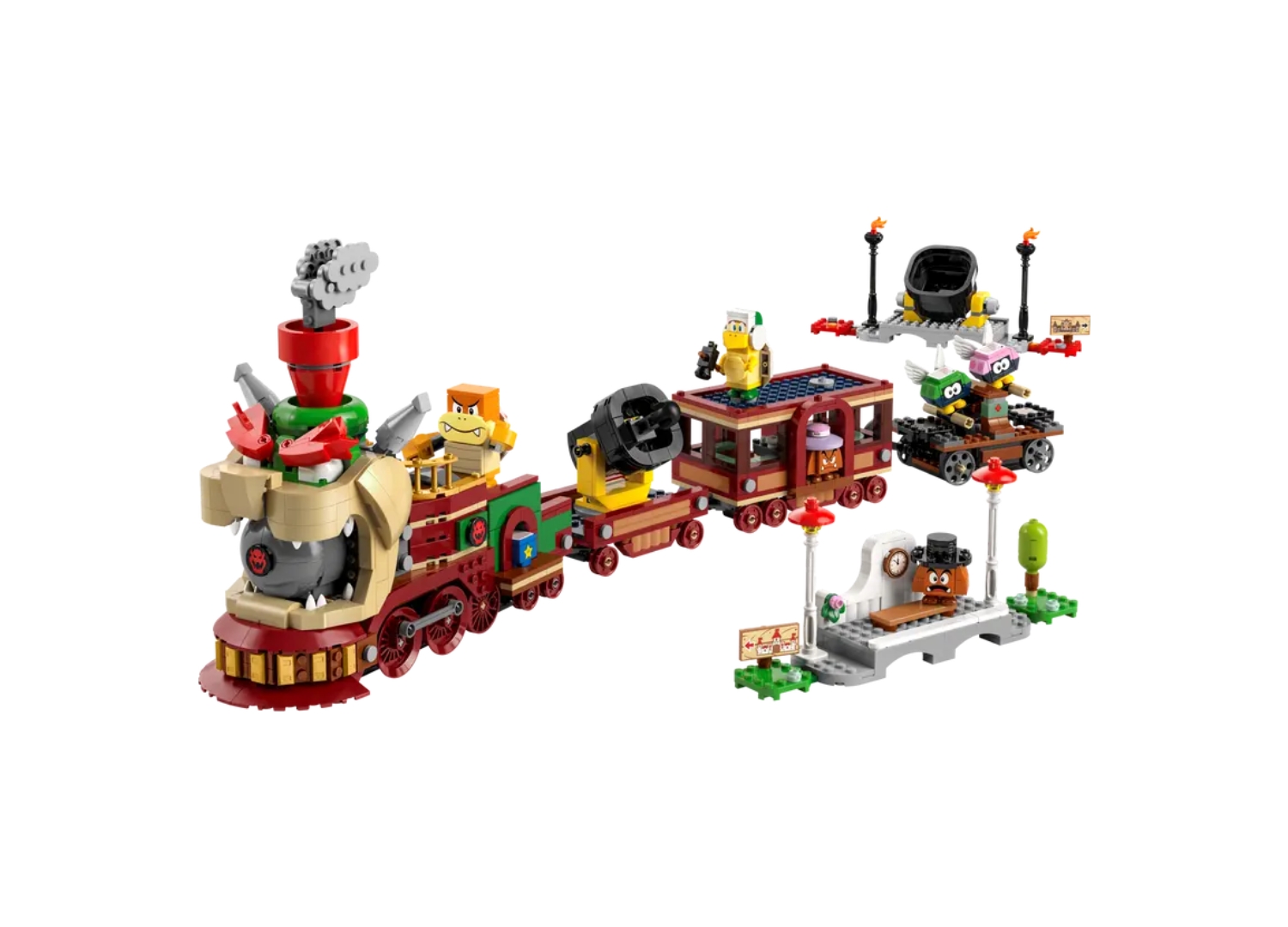 LEGO Super Mario The Bowser Express Train New Release