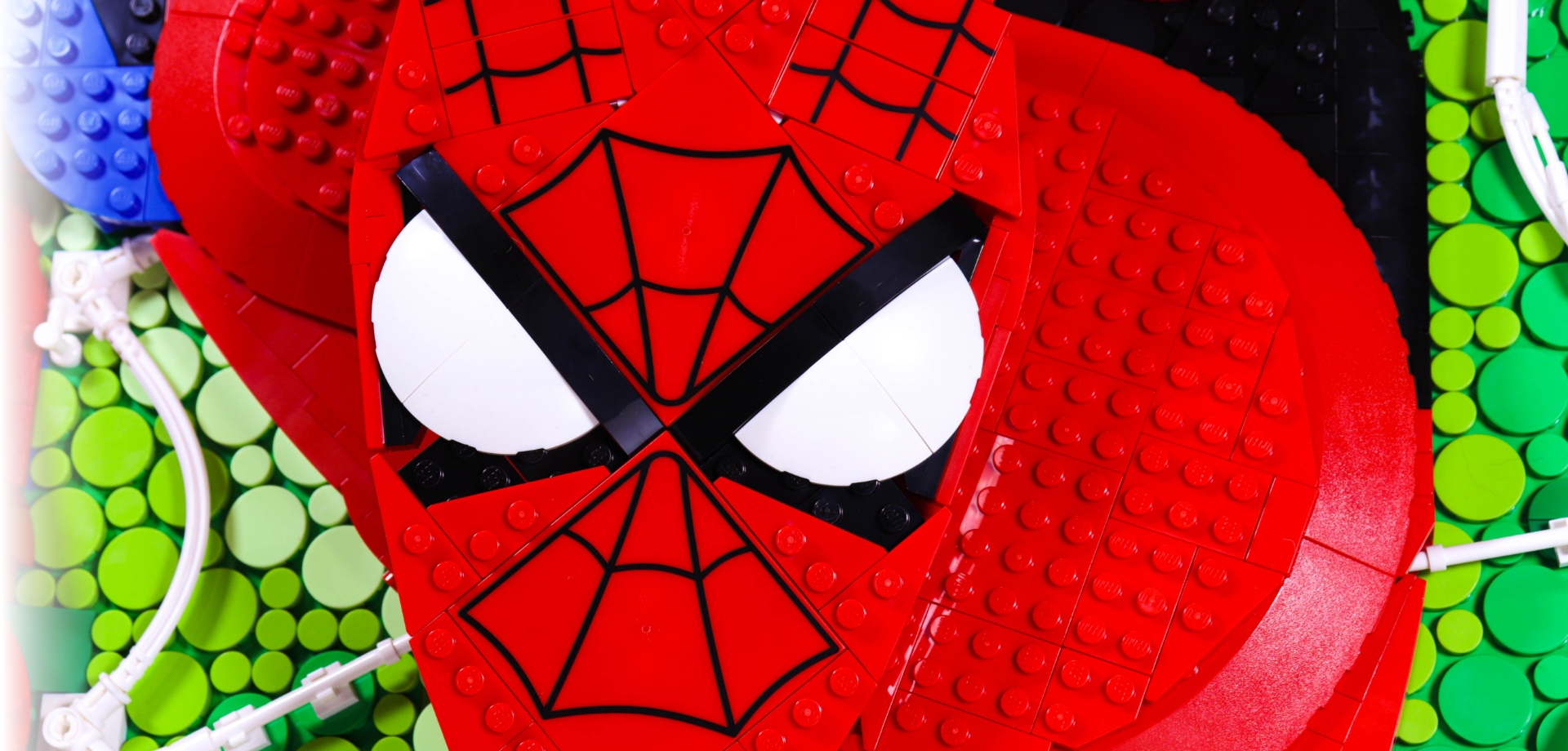 A LEGO Marvel Spider-Man Just Hanging Around The House