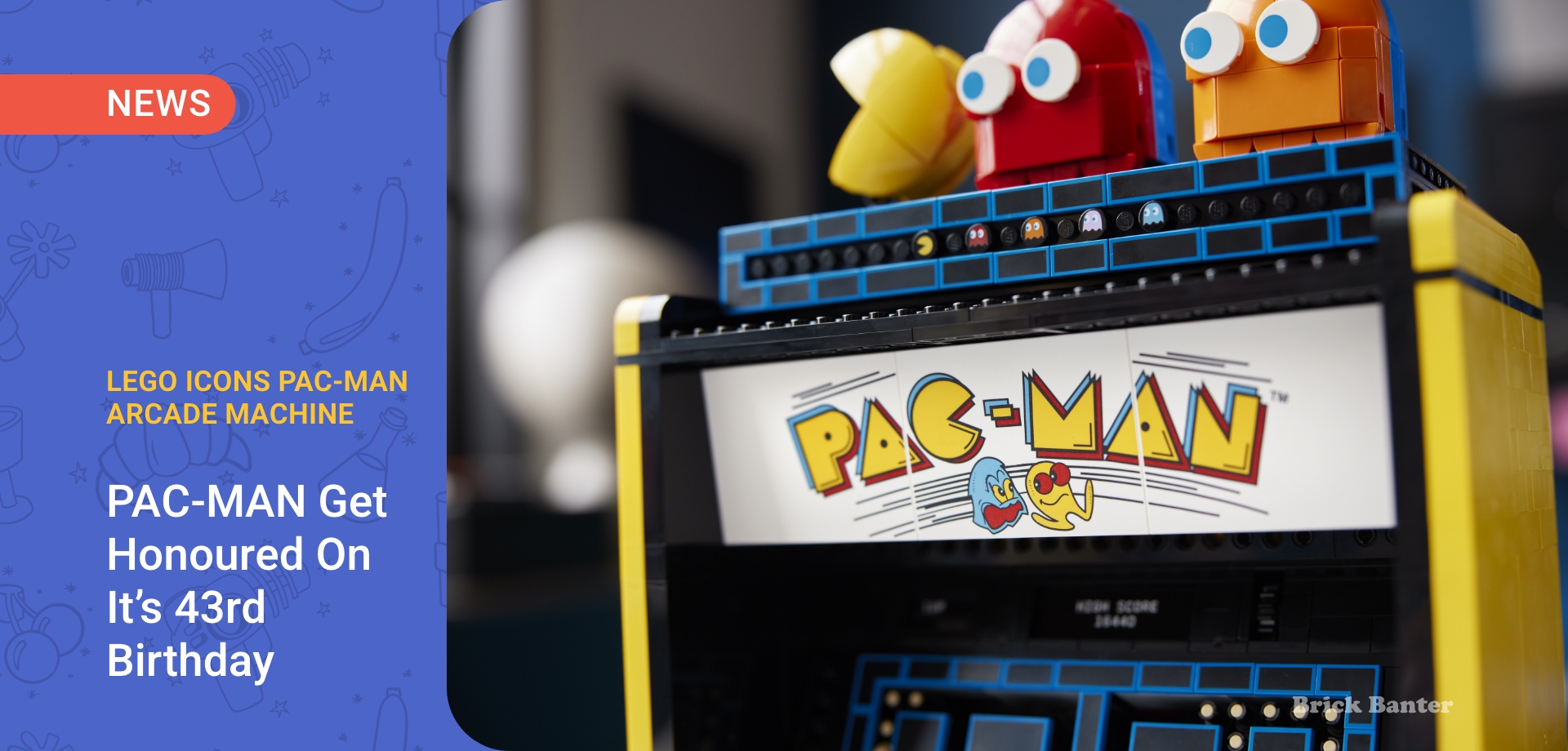 The LEGO Group Announce New PAC-MAN Set Coming In June