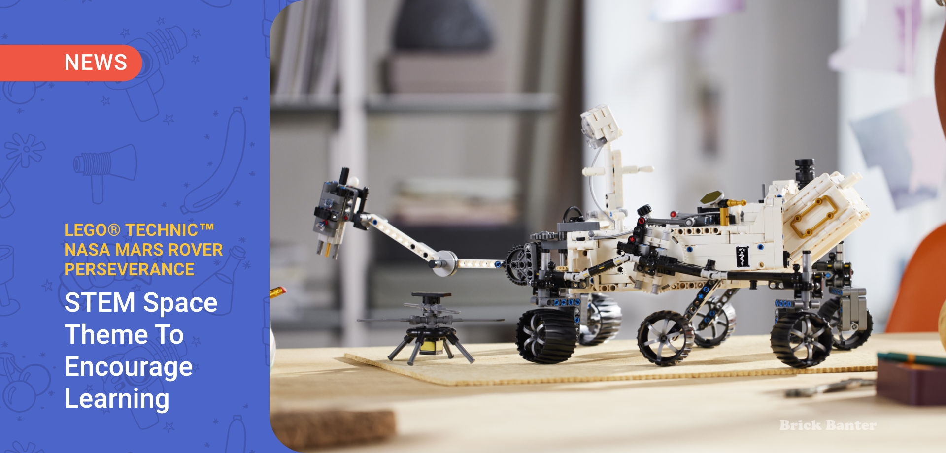 New LEGO NASA Mars Rover Perseverance Announced