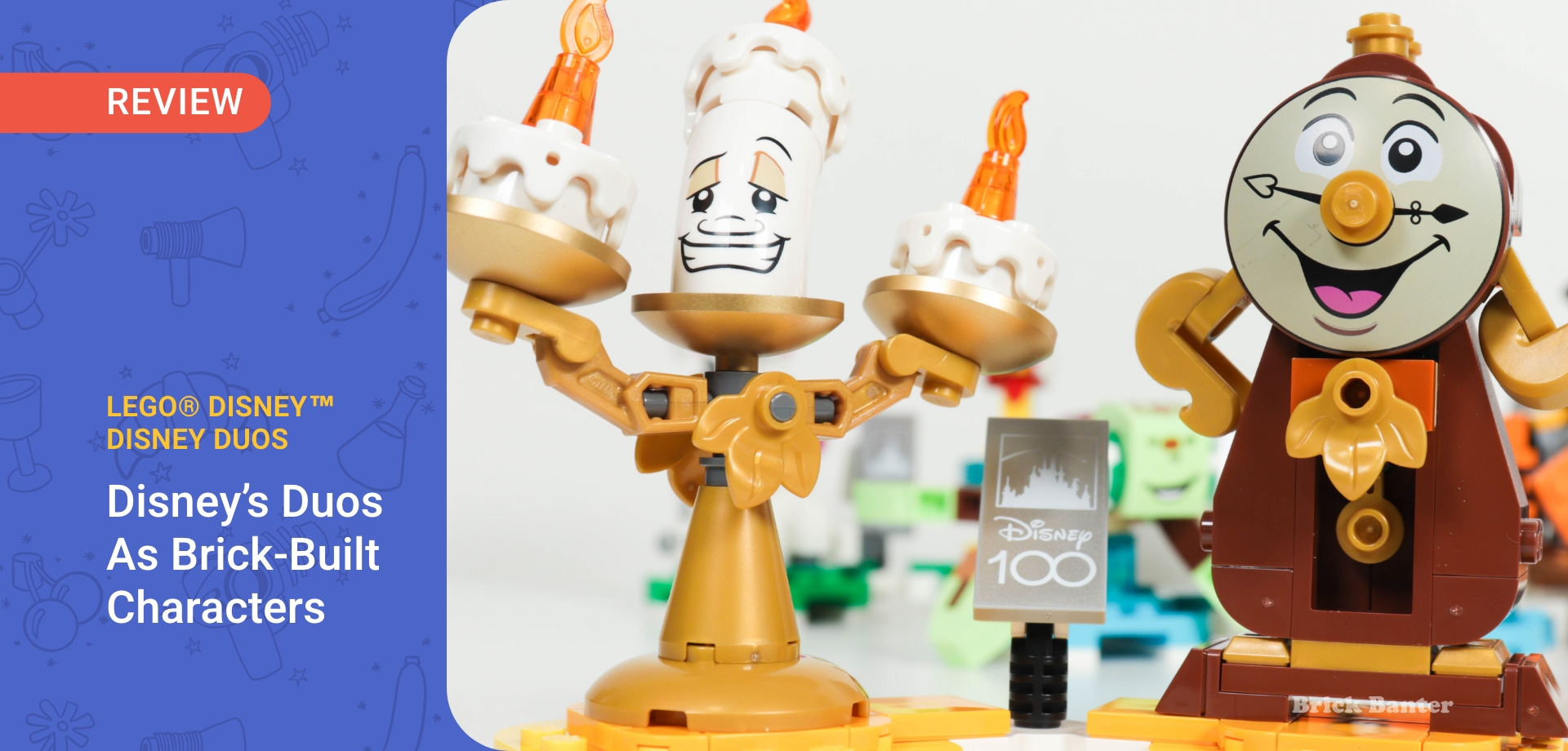 LEGO Introduce Popular Disney Duos As Brick-Built Characters