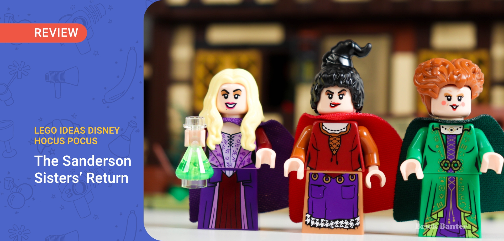 LEGO Ideas Hocus Pocus Packed With Almost Too Much Detail
