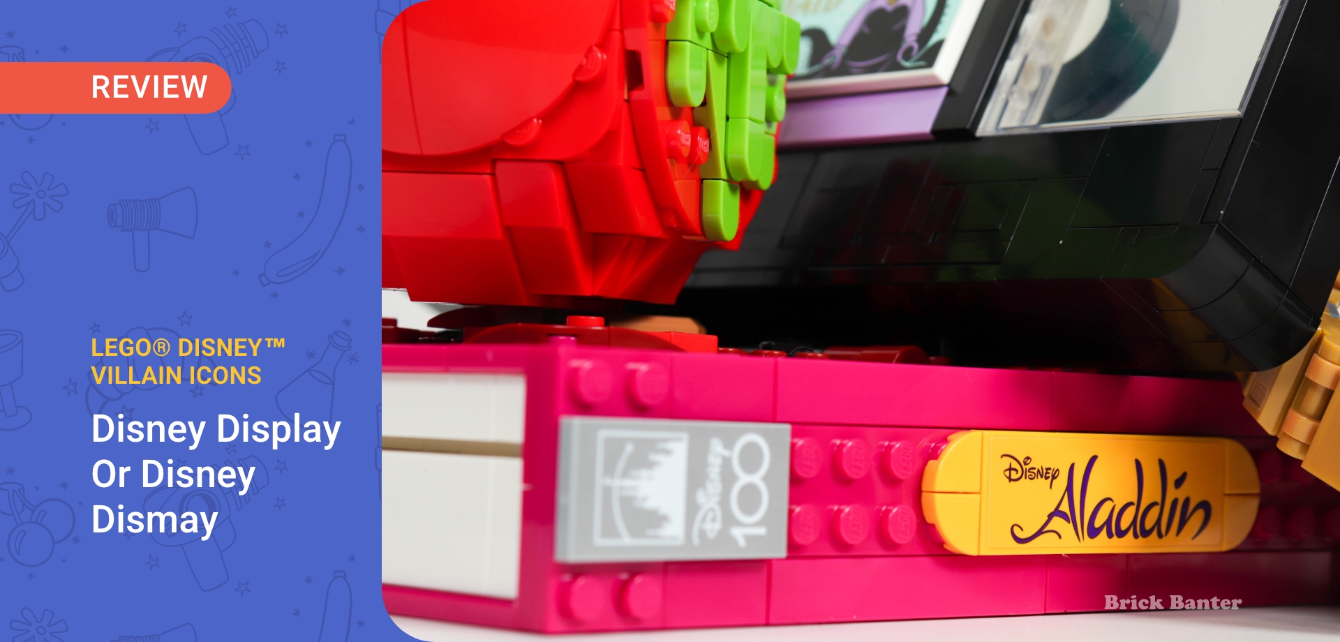 LEGO Disney Villain Icons Brings Some Old School Nostalgic Feels