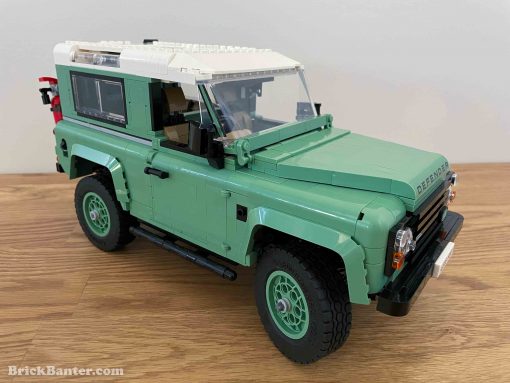 LEGO ICONS Land Rover Classic Defender 90 Review