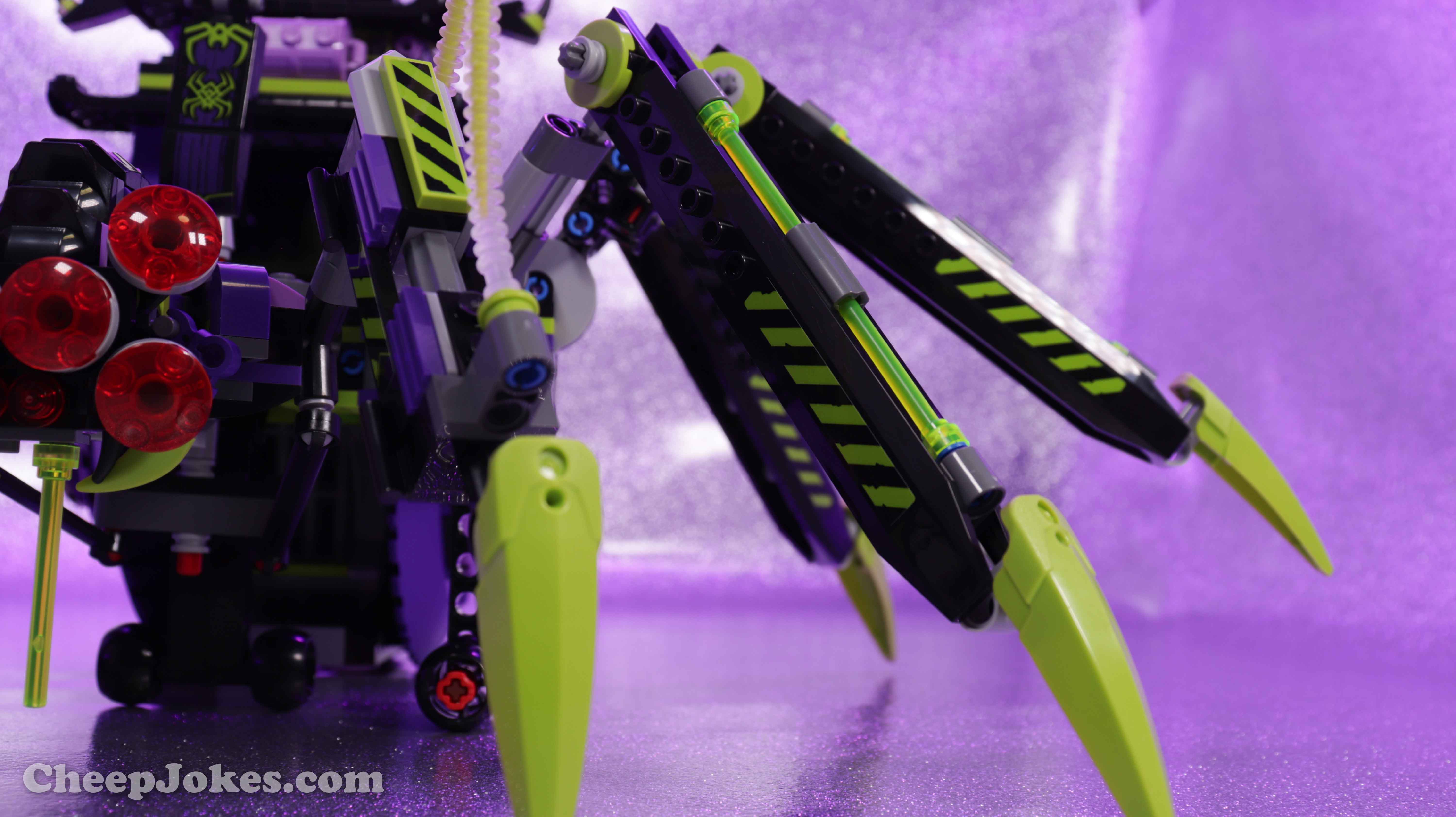 Review: LEGO Monkie Kid - Spider Queen's Arachnoid Base 80022