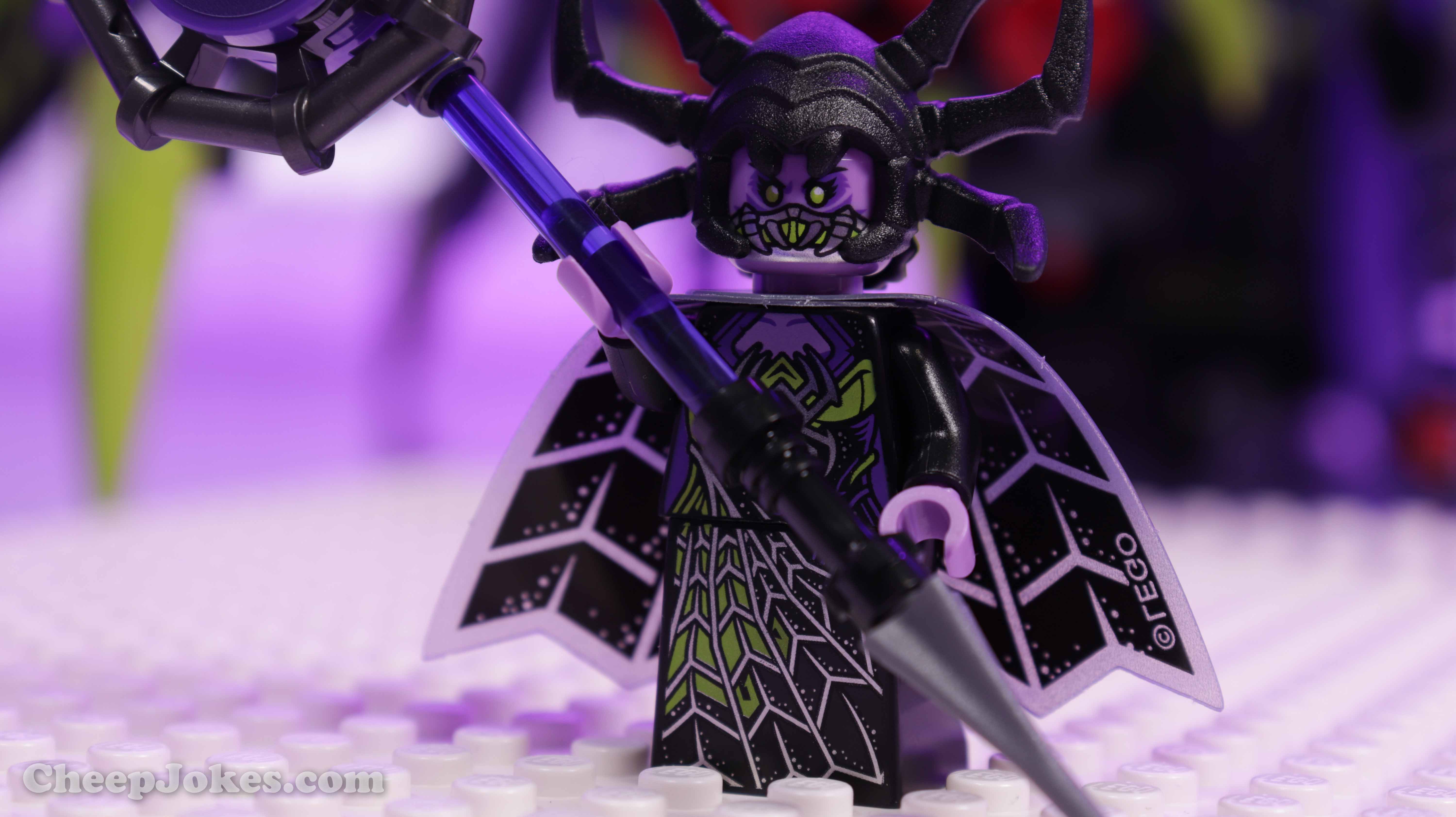 Review: LEGO Monkie Kid - Spider Queen's Arachnoid Base 80022
