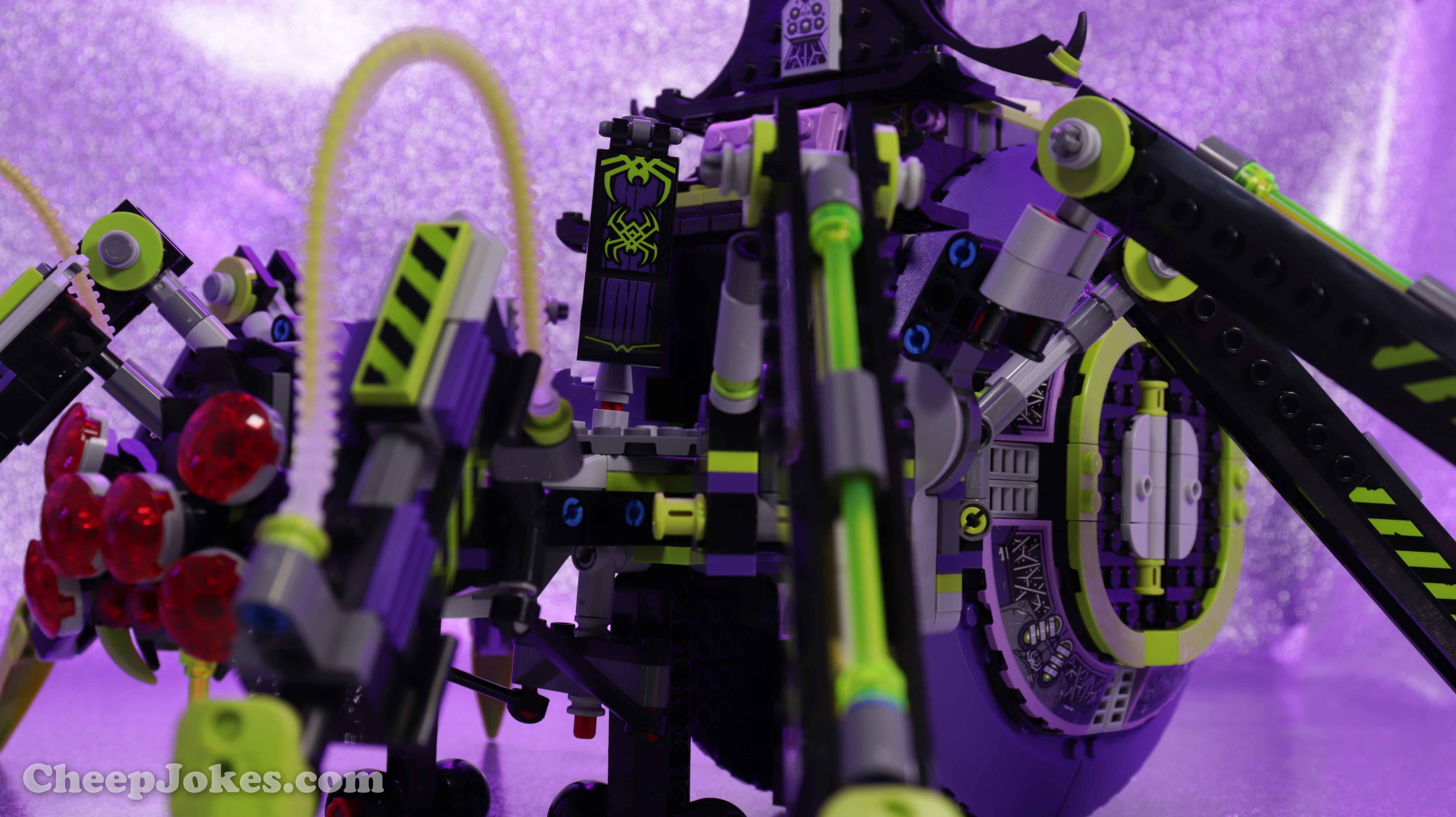 Review: LEGO Monkie Kid - Spider Queen's Arachnoid Base 80022