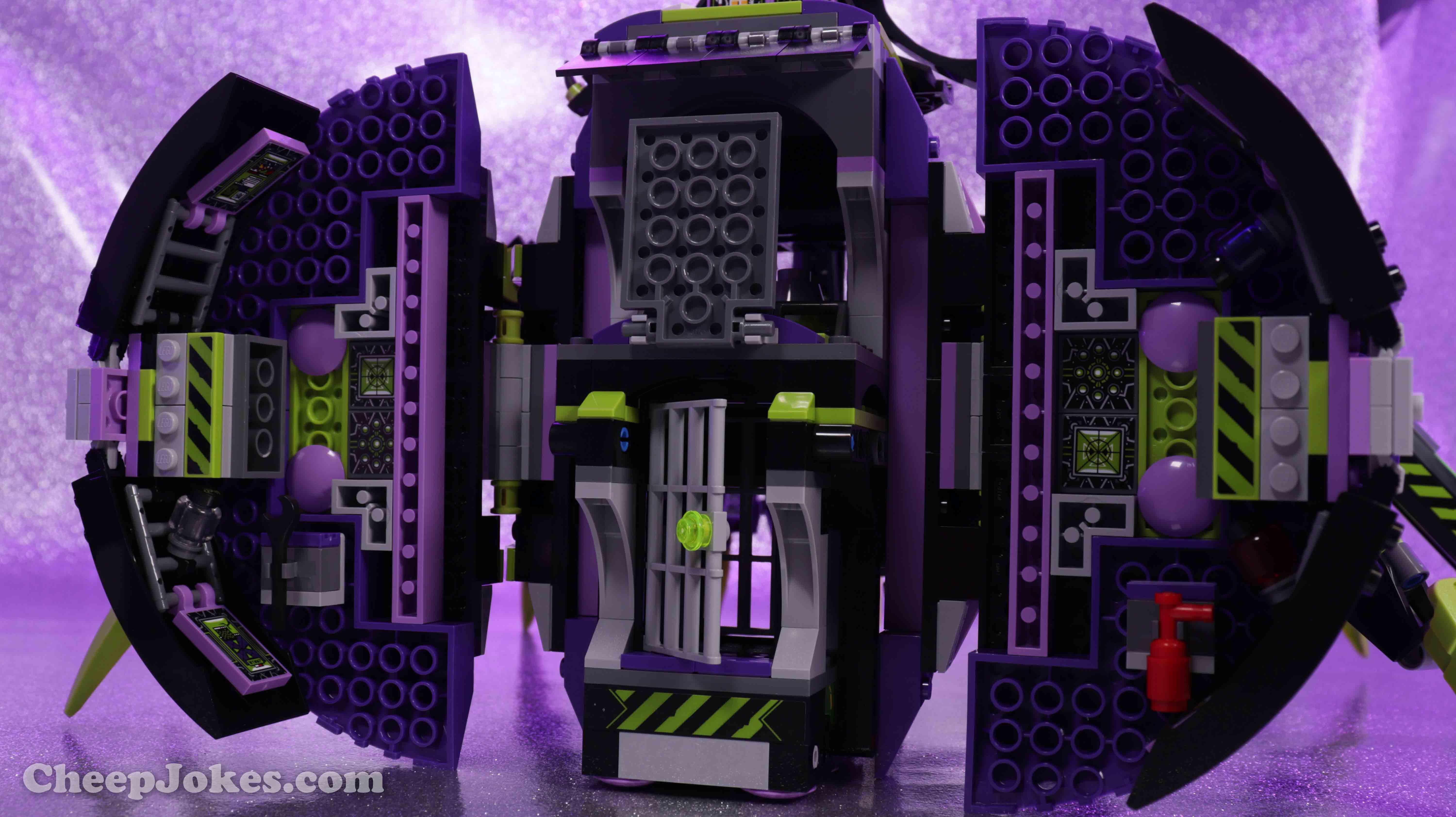 Review: LEGO Monkie Kid - Spider Queen's Arachnoid Base 80022