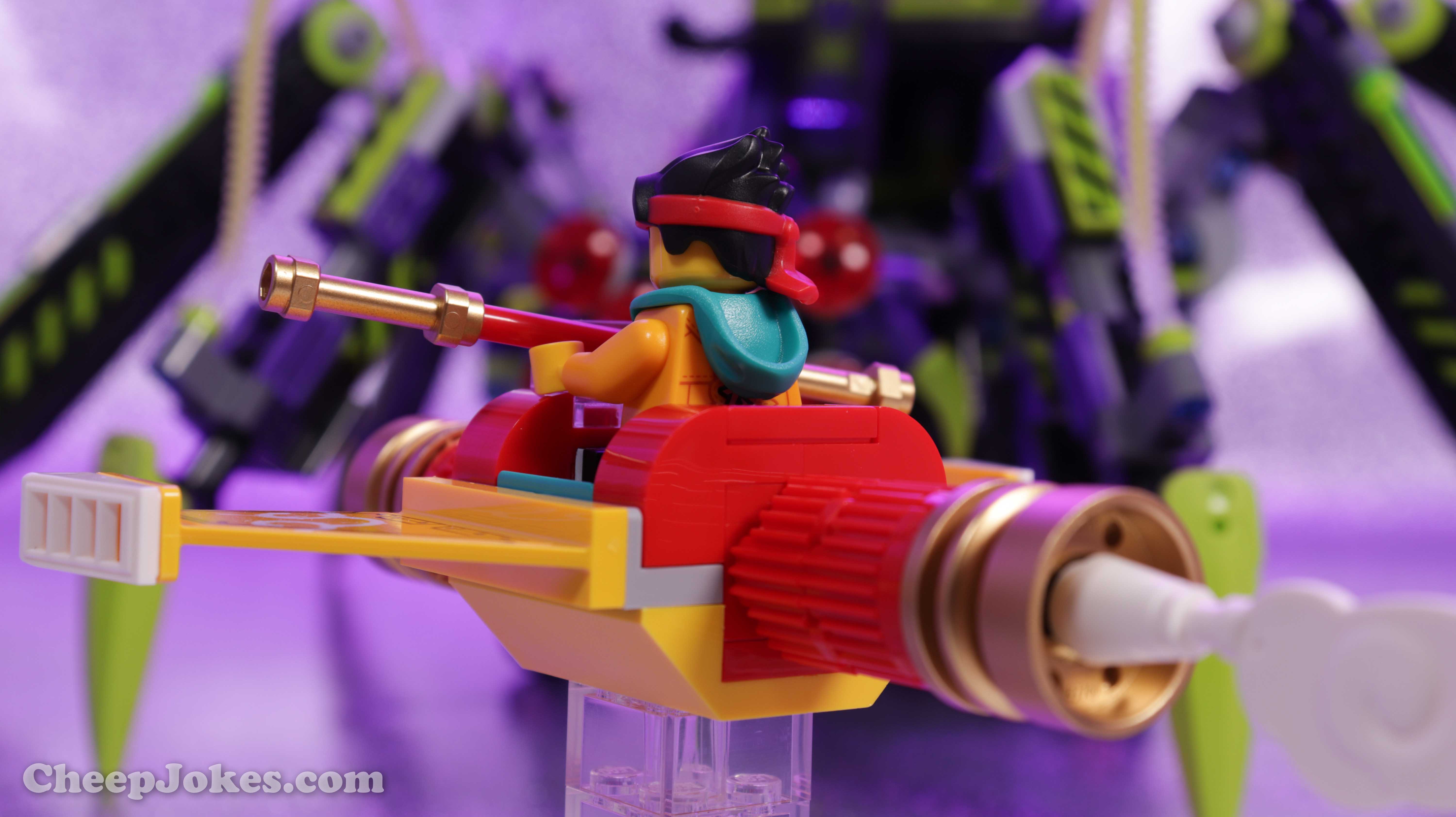 Review: LEGO Monkie Kid - Spider Queen's Arachnoid Base 80022