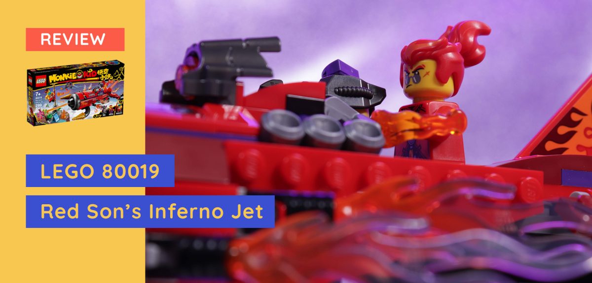 Review: LEGO 80019 Monkie Kid - Red Son's Inferno Jet
