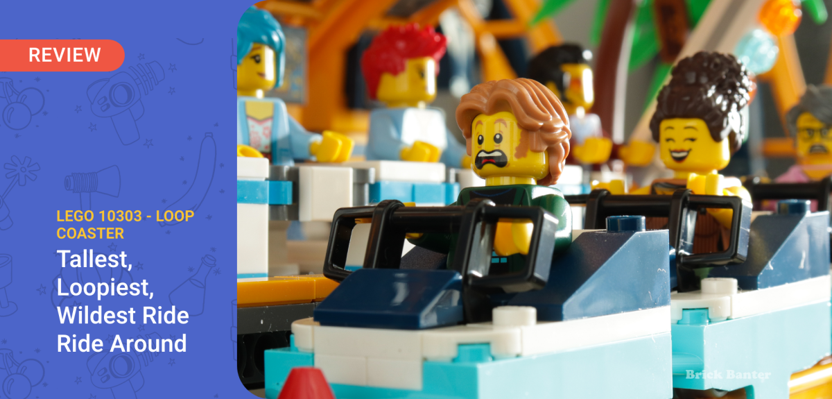 Ups And Downs Of LEGO Loop Coaster!