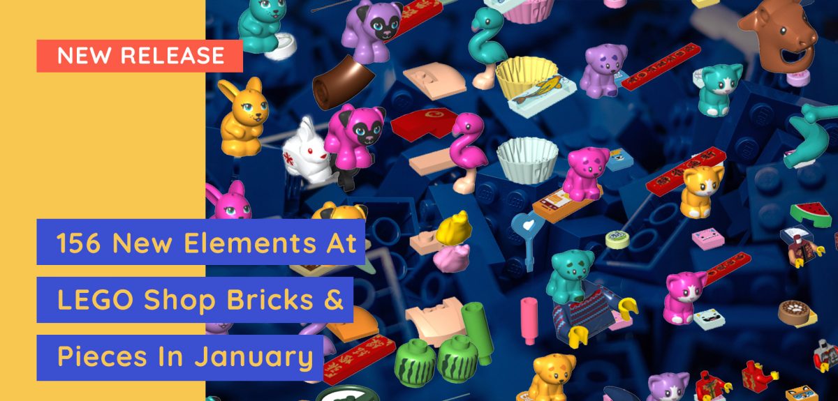 LEGO Shop Bricks & Pieces - New Parts For January 2021