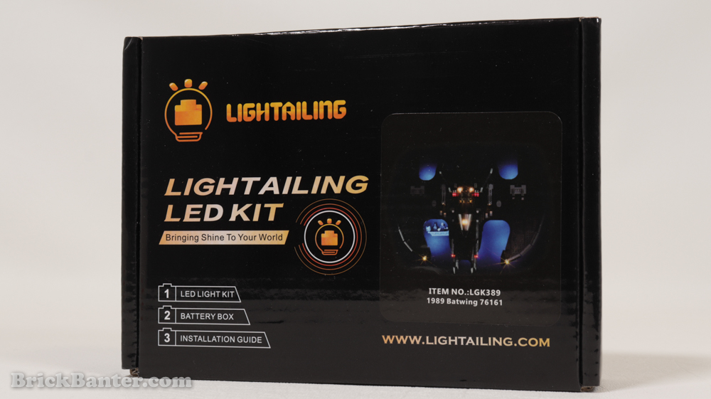Review: LED Light Kit By Lightailing For LEGO 76161 Batwing