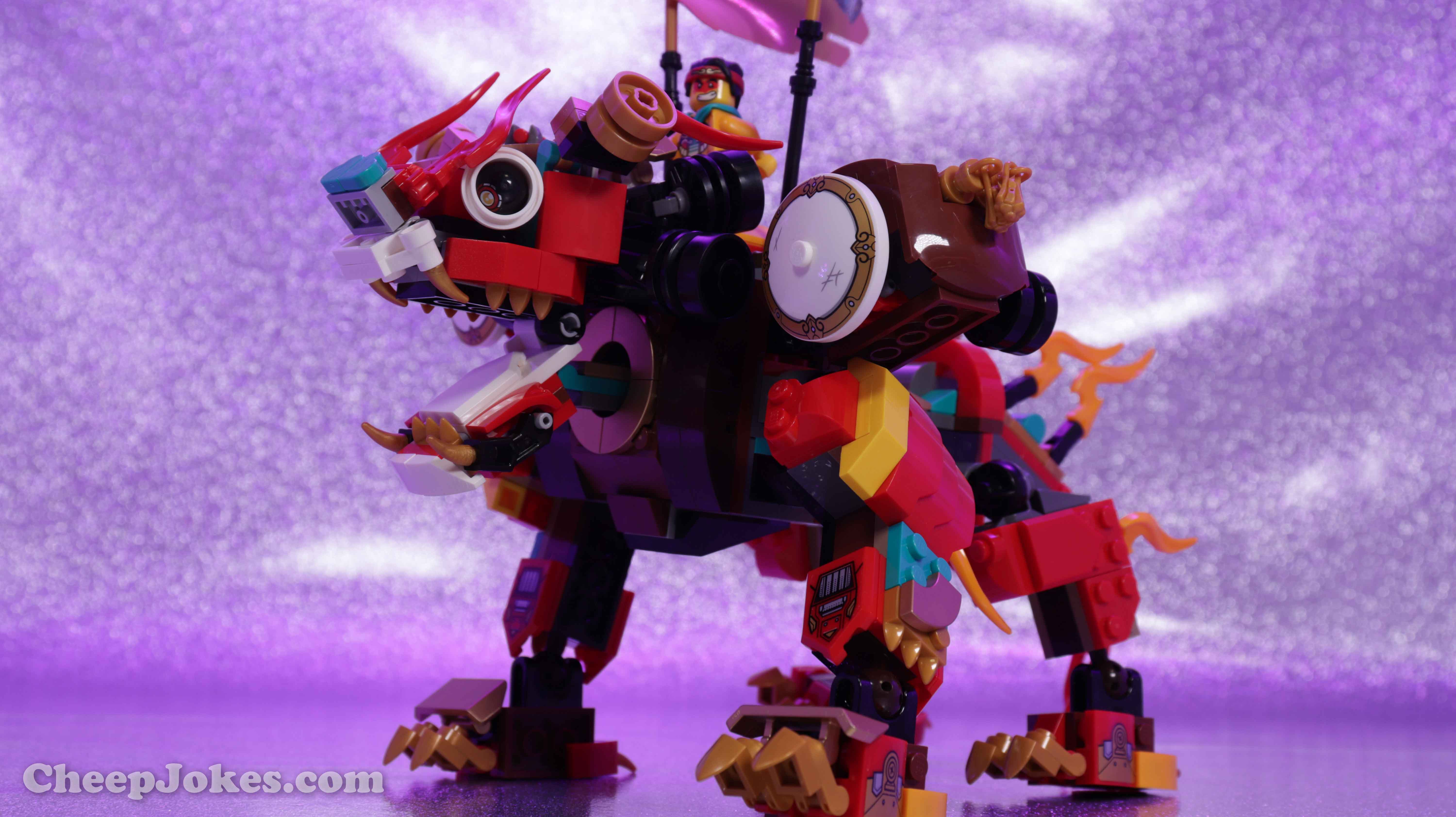 Review: LEGO Monkie Kid - Monkie Kid's Lion Guardian 80021