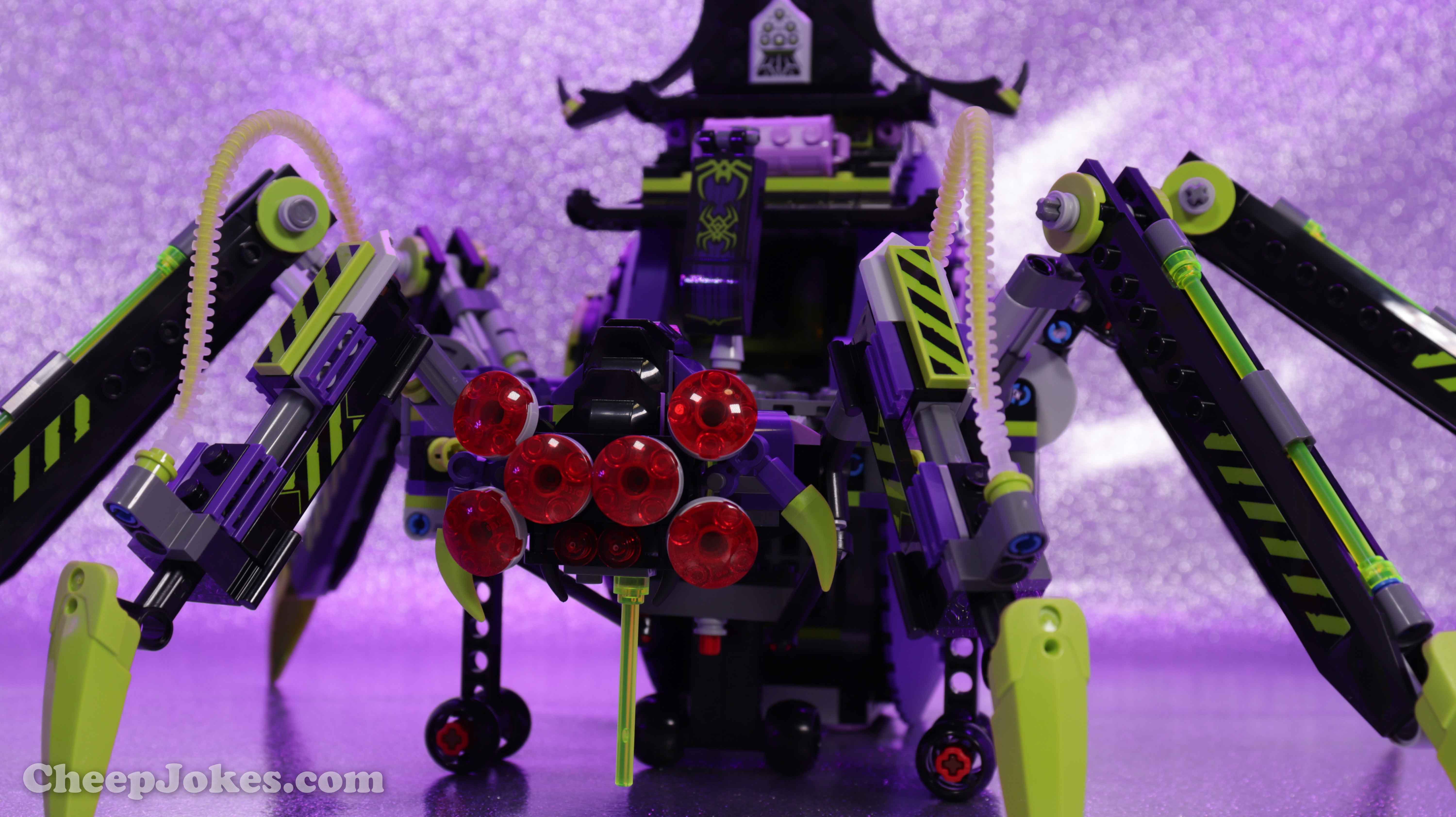 Review: LEGO Monkie Kid - Spider Queen's Arachnoid Base 80022