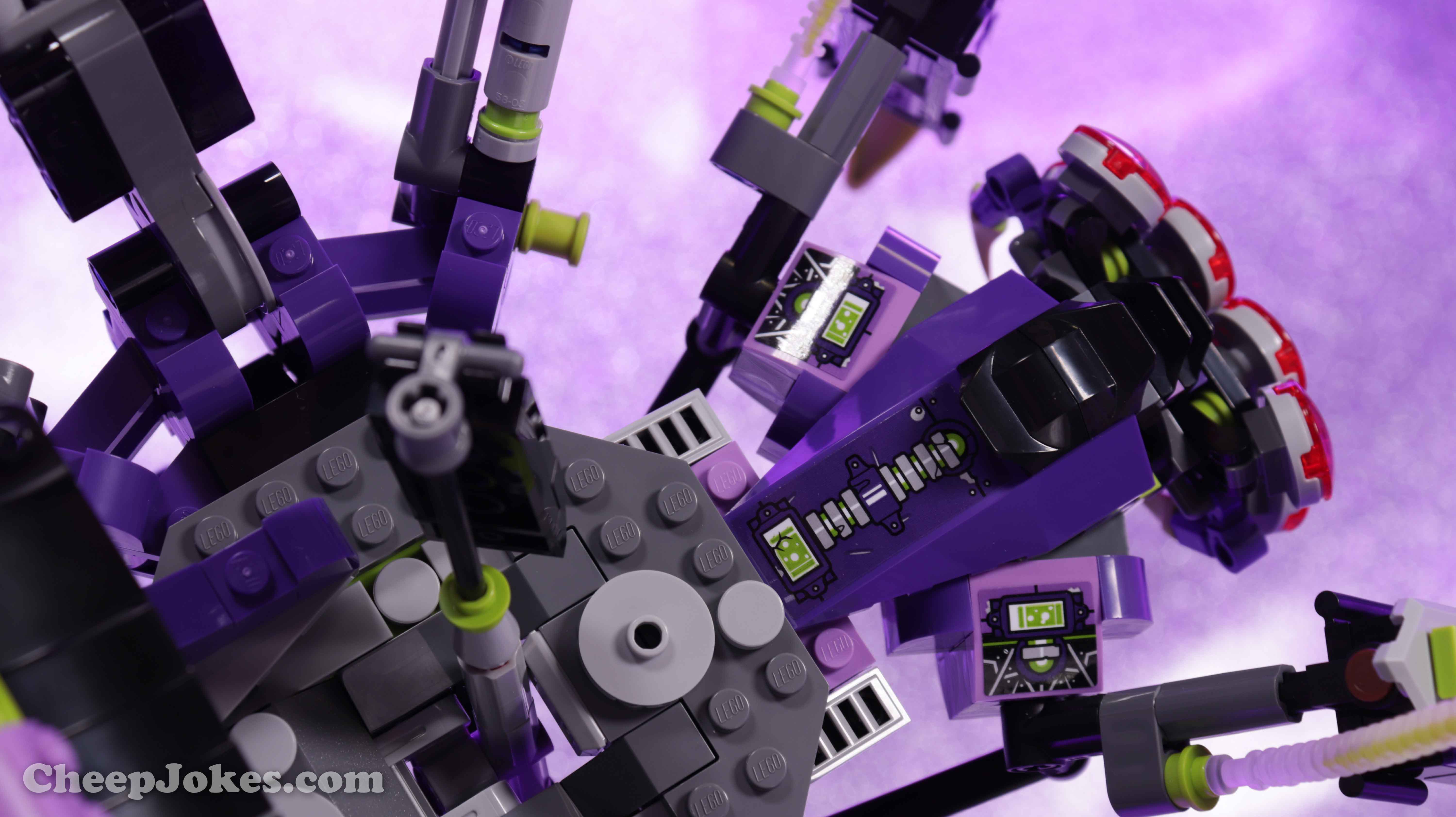 Review: LEGO Monkie Kid - Spider Queen's Arachnoid Base 80022