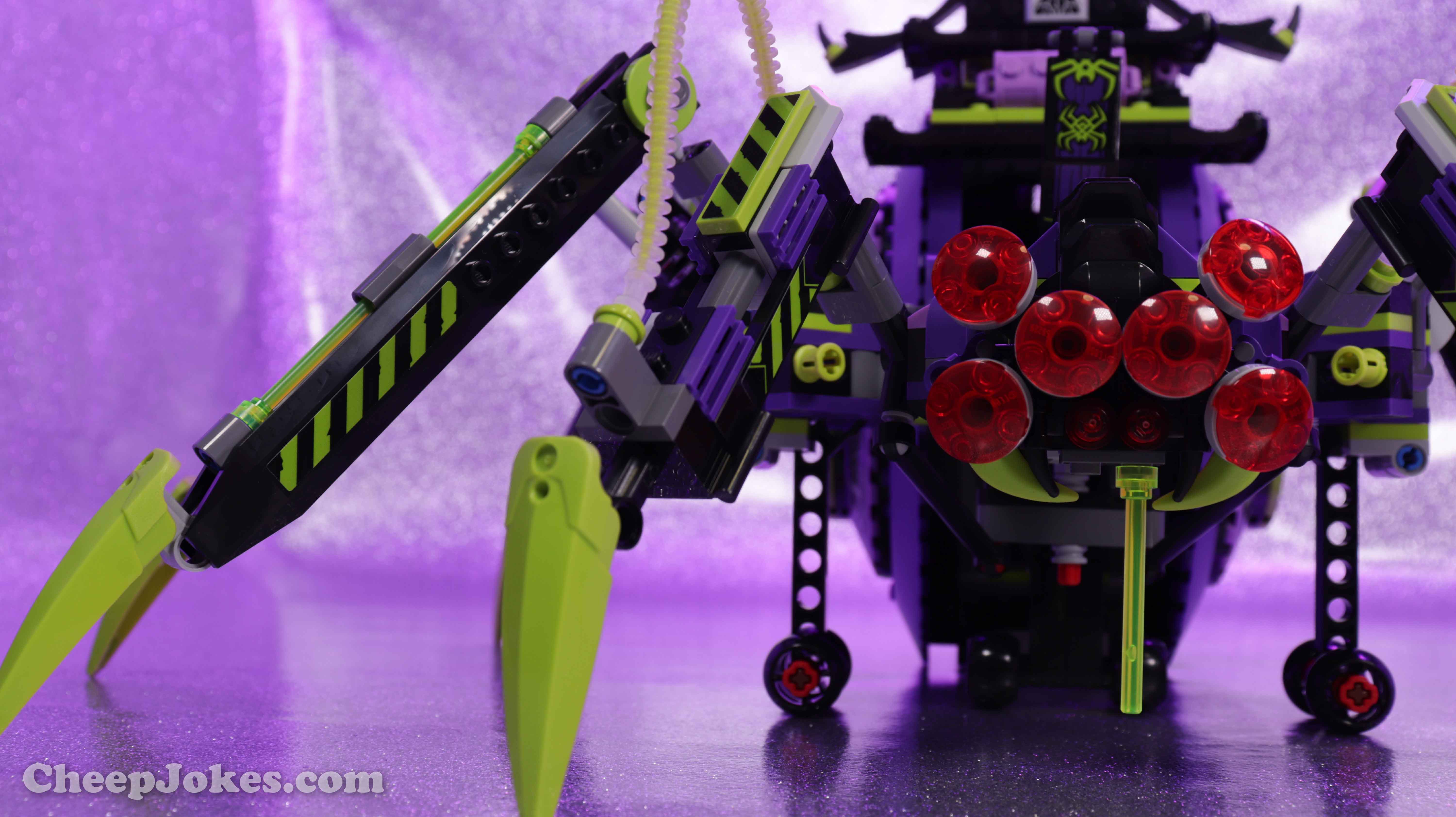 Review: LEGO Monkie Kid - Spider Queen's Arachnoid Base 80022